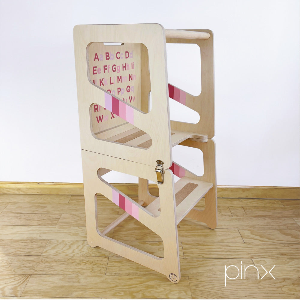 Torre de Aprendizaje Montessori Ludere 2 en 1 – Pinx Design